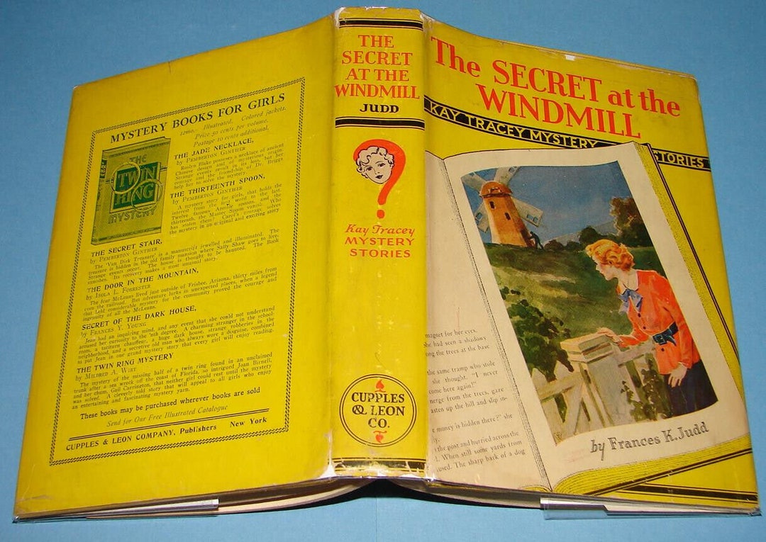 Kay Tracey #7 the Secret at the Windmill Thick 1st DJ - Etsy