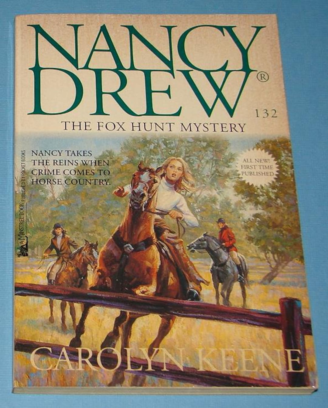 Nancy Drew #132 the Fox Hunt Mystery 1996 1st Printing - Etsy