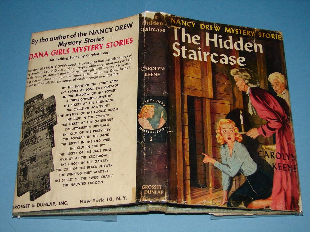 Nancy Drew #2 Hidden Staircase Revised Text DJ - Etsy