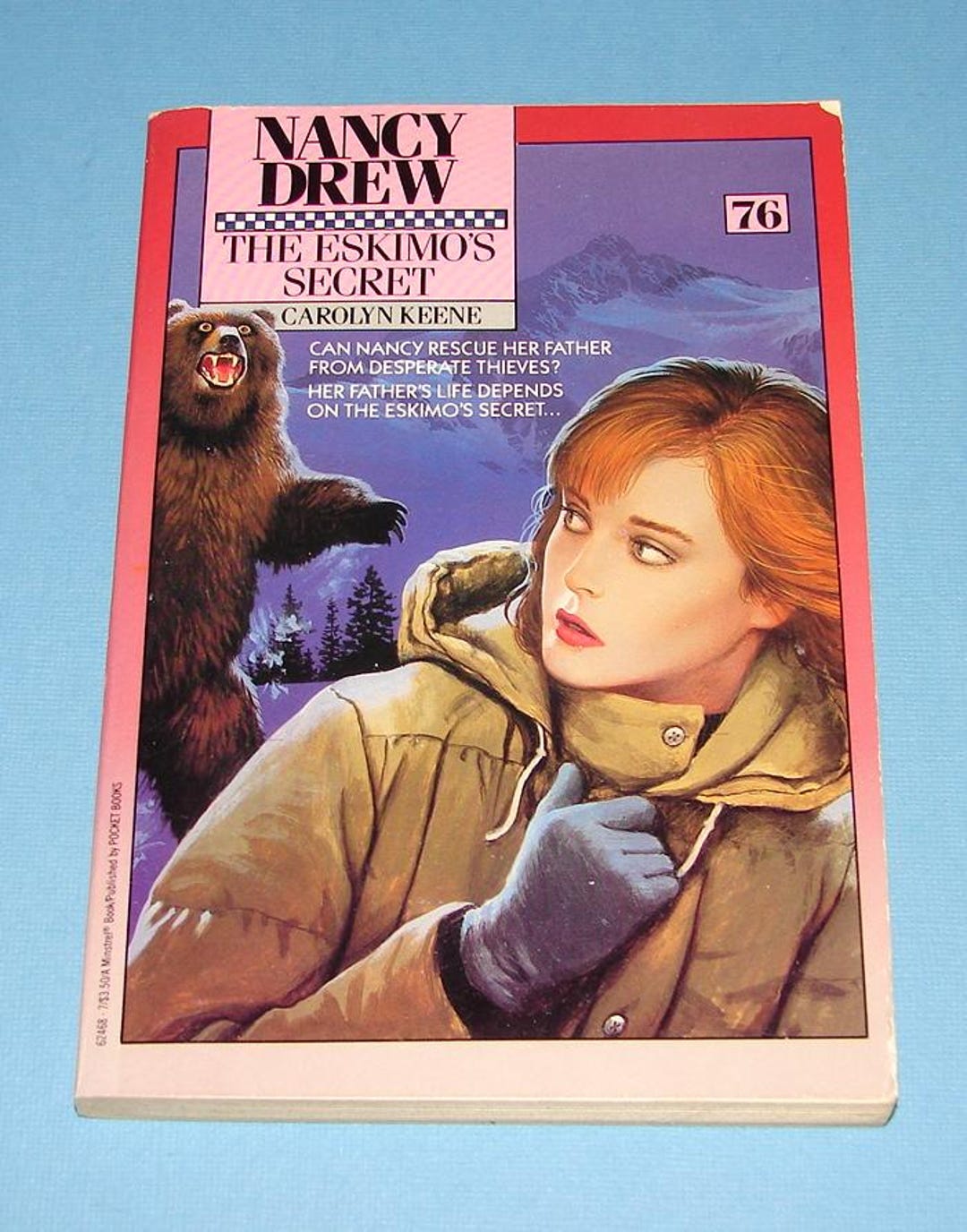 Nancy Drew #76 the Eskimo's Secret Minstrel 1988 1st Printing - Etsy