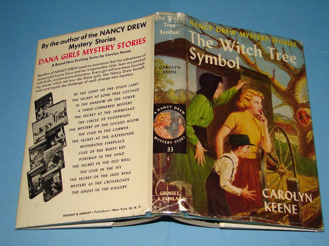 Nancy Drew #33 Witch Tree Symbol 1st Printing DJ - Etsy