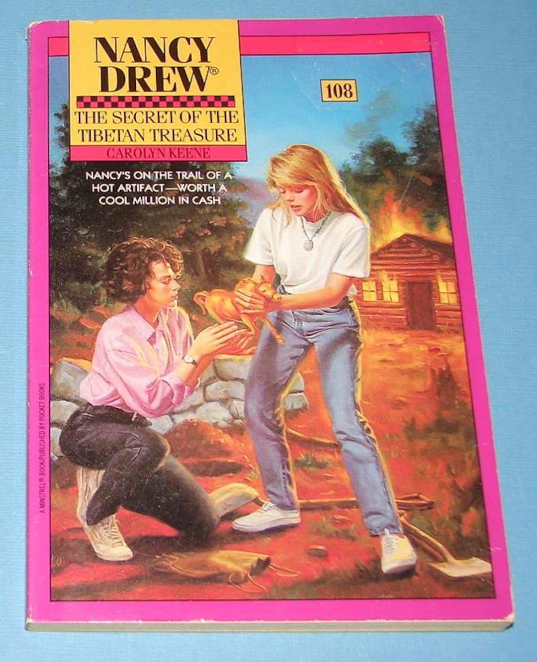 Nancy Drew #108 the Secret of the Tibetan Treasure 1992 3rd Printing - Etsy