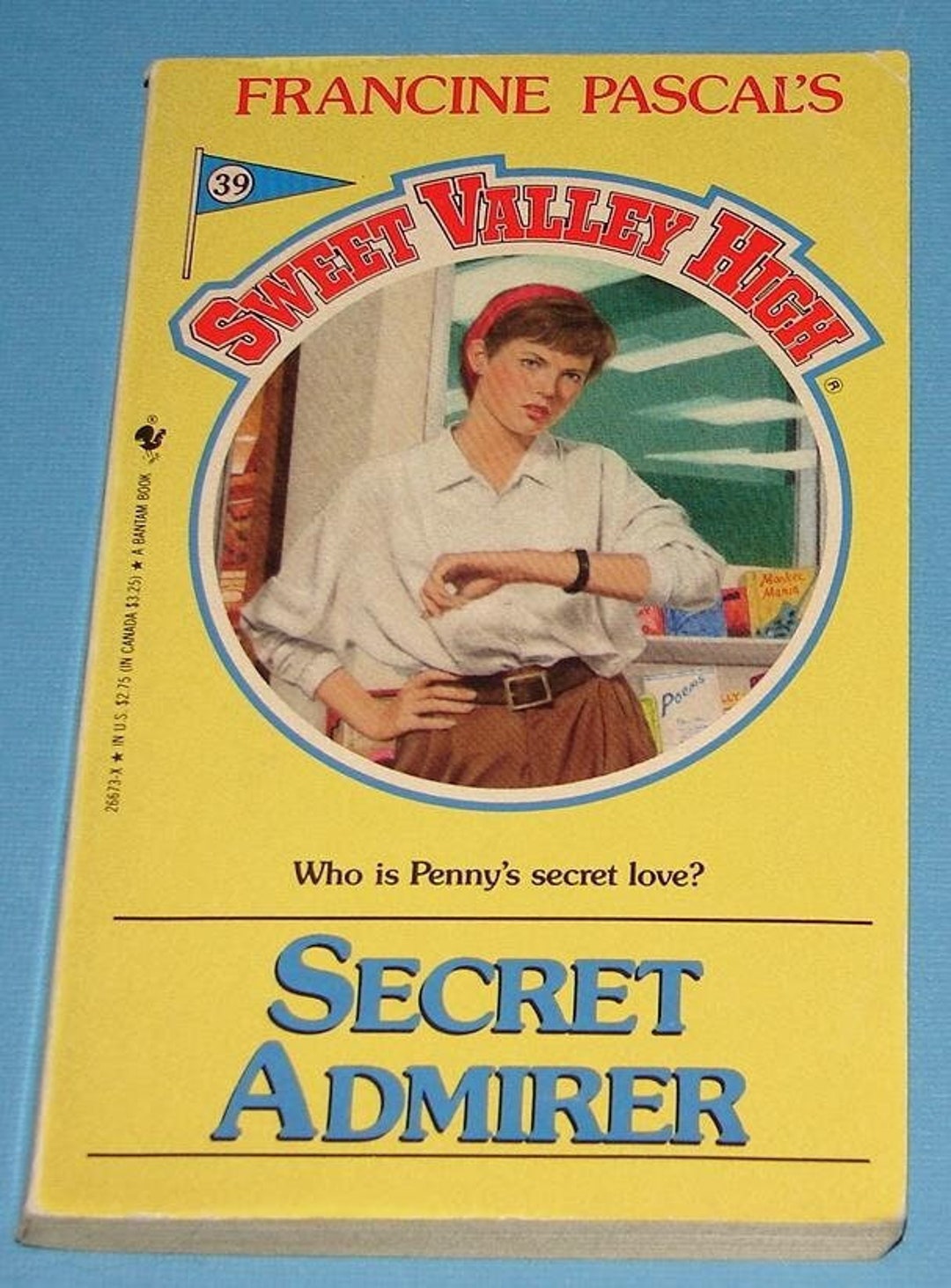 Sweet Valley High 39 Secret Admirer 1987 1st Printing - Etsy