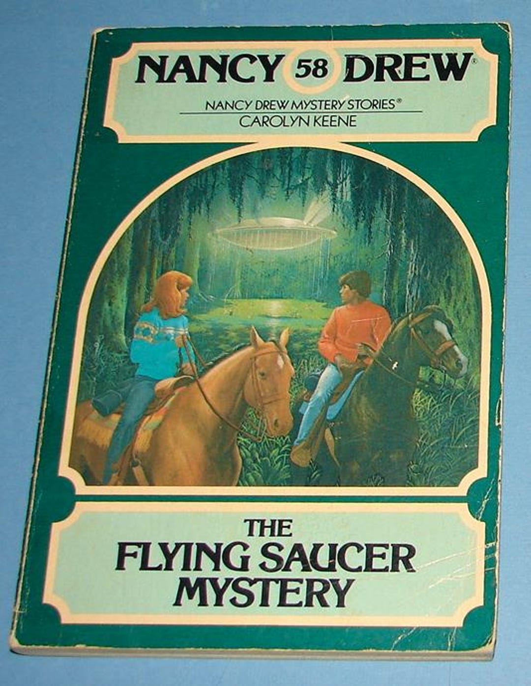 Nancy Drew #58 the Flying Saucer Mystery 2nd Printing - Etsy