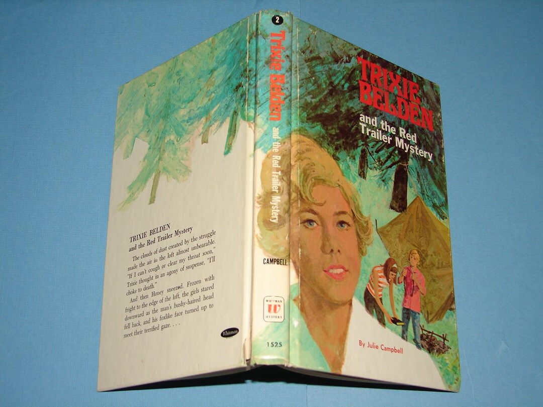 Trixie Belden #2 the Red Trailer Mystery 1970 - Etsy