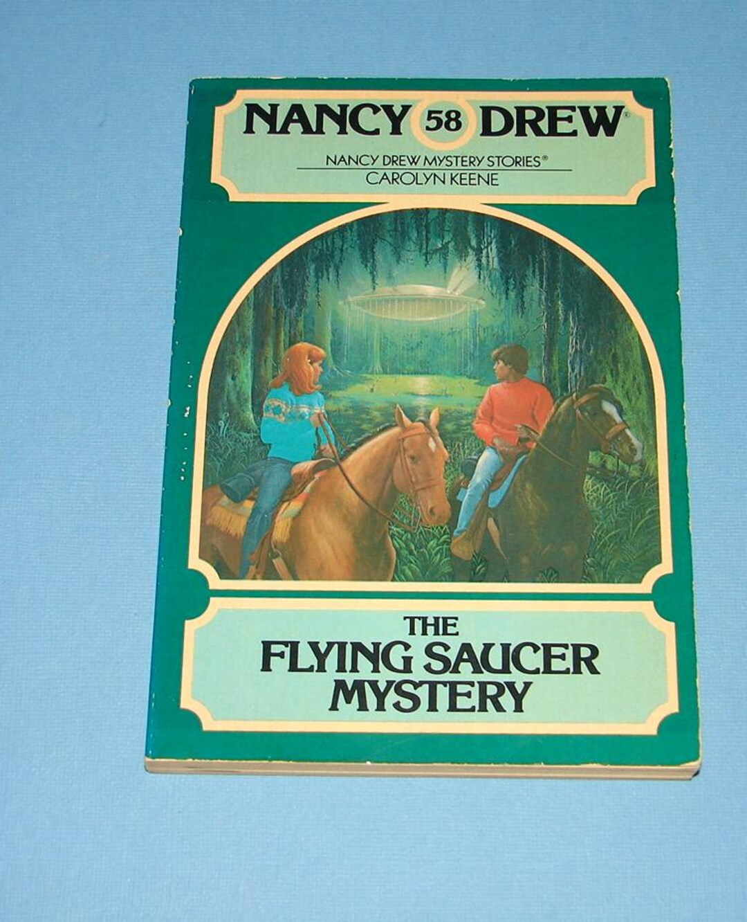 Nancy Drew #58 the Flying Saucer Mystery 4th Printing - Etsy