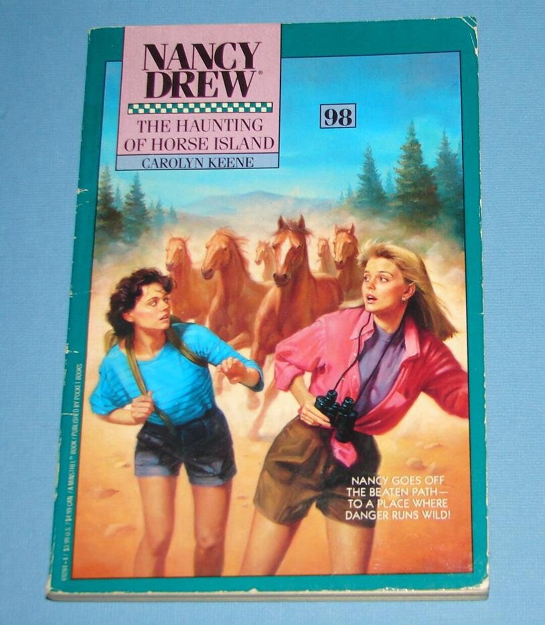 Nancy Drew #98 the Haunting of Horse Island 1st Printing - Etsy