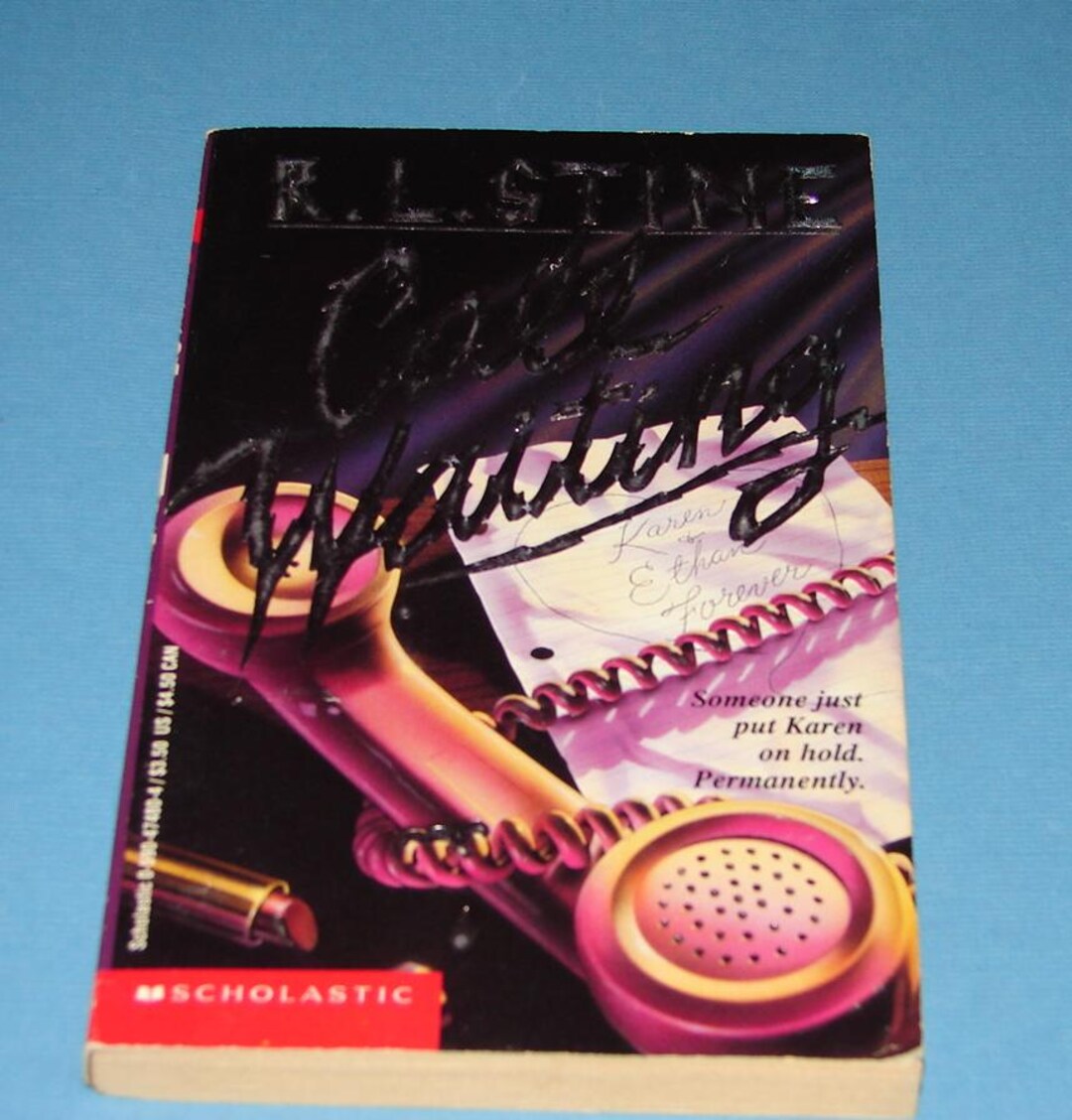 Call Waiting 1st Printing 1994 R. L. Stine Fear Street Point Horror - Etsy