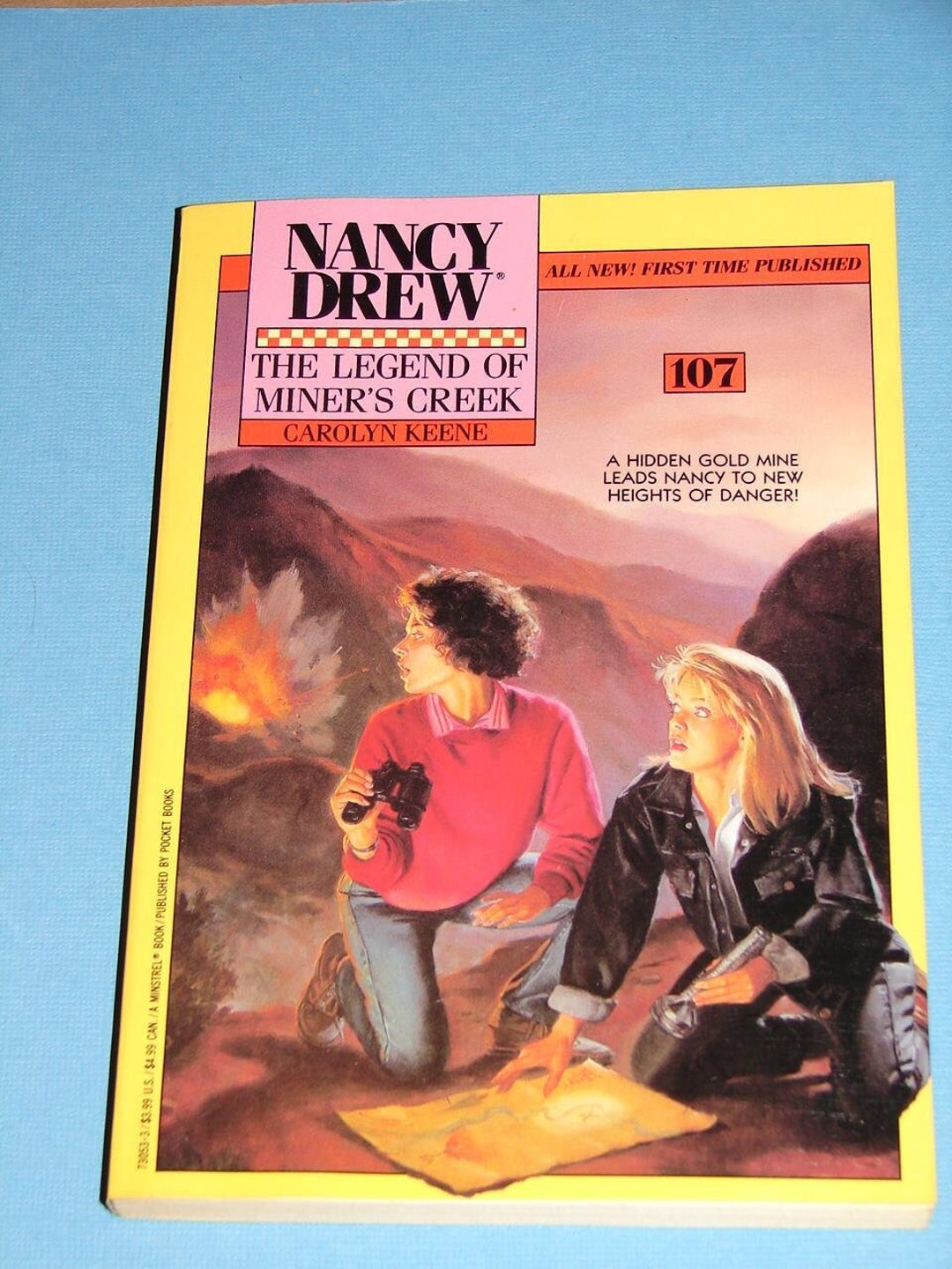 Nancy Drew 107 the Legend of Miner's Creek 1992 1st Printing - Etsy