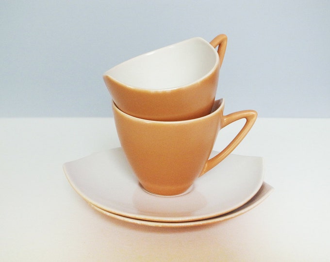 Dutch Vintage Coffee / Tea Cup by Driehoek Huizen Mid Century Modern ...