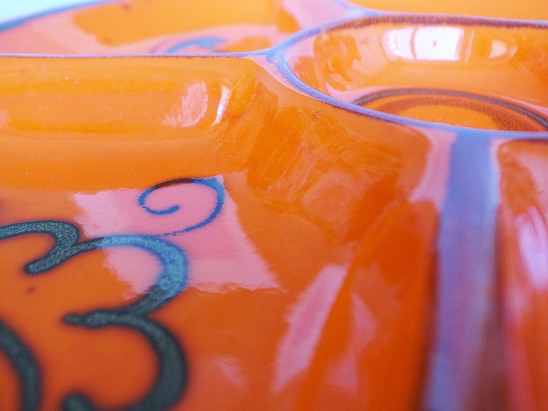 60's Dutch Vintage Flora Gouda Pottery Raclette / Divided | Etsy