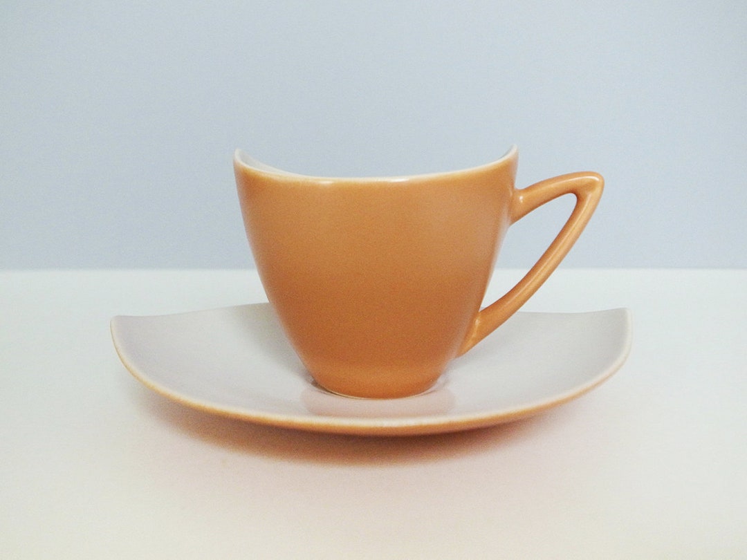 Dutch Vintage Coffee / Tea Cup by Driehoek Huizen Mid Century - Etsy