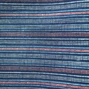 Japanese Cotton Kimono Textile / Shima 縞 / Kusaki Zome Indigo Aizome ...