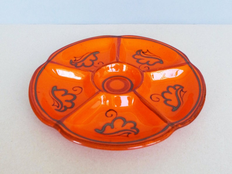 60's Dutch Vintage Flora Gouda Pottery Raclette / Divided - Etsy