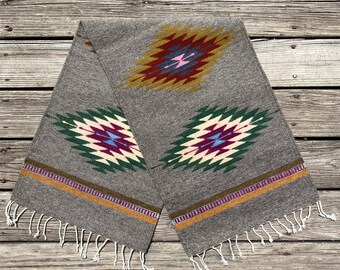 Zapotec Southwest Wool Table Runner / Wall Tapestry Measuring - Etsy