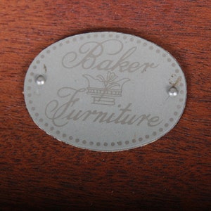 Baker Furniture Georgian Banded Mahogany Two-tier Side Table - Etsy