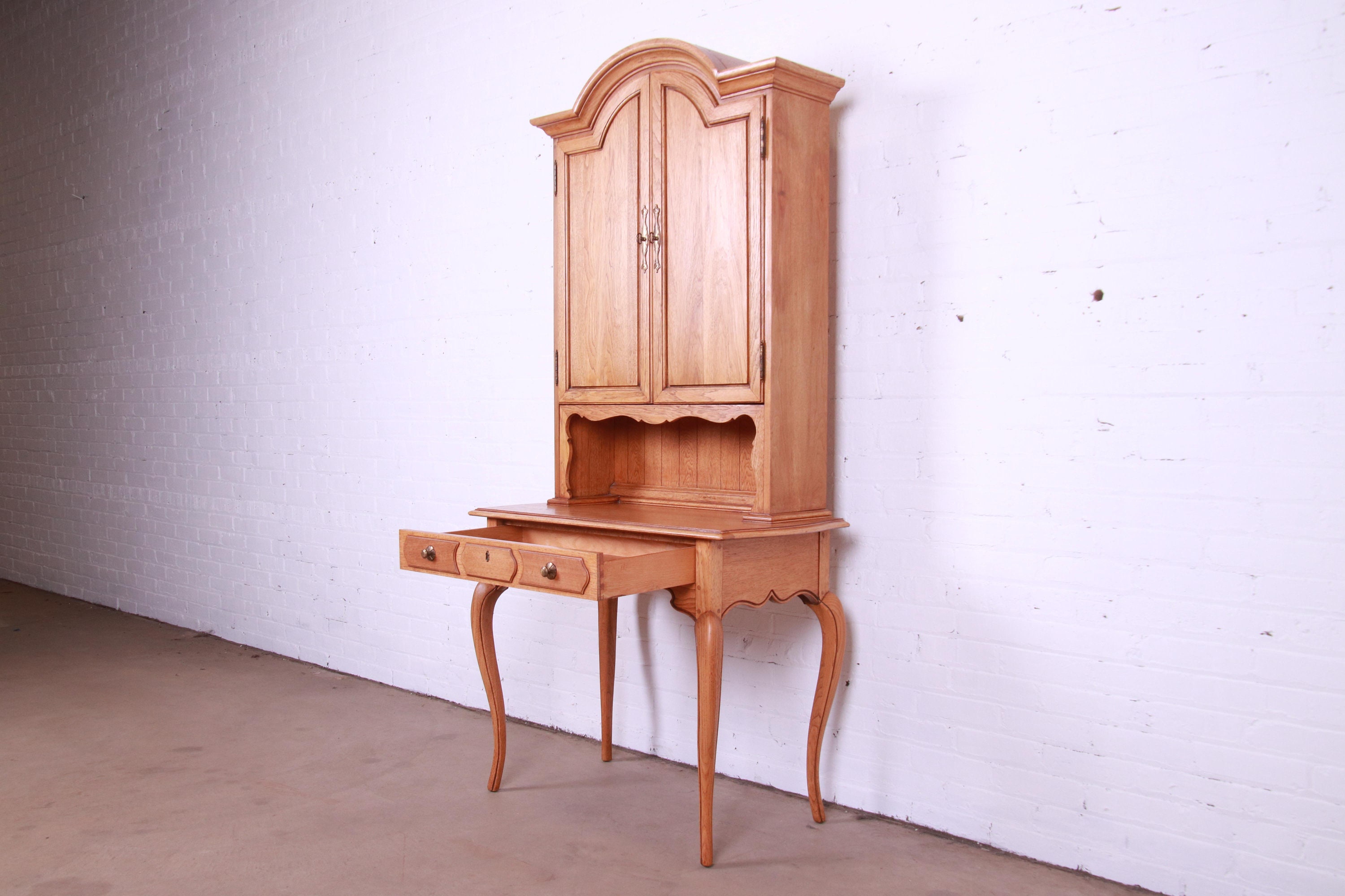 Antique french provincial secretary desk store