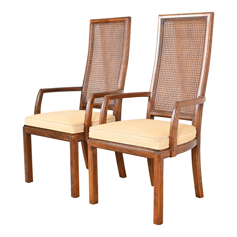 High Back Cane Chair - Etsy