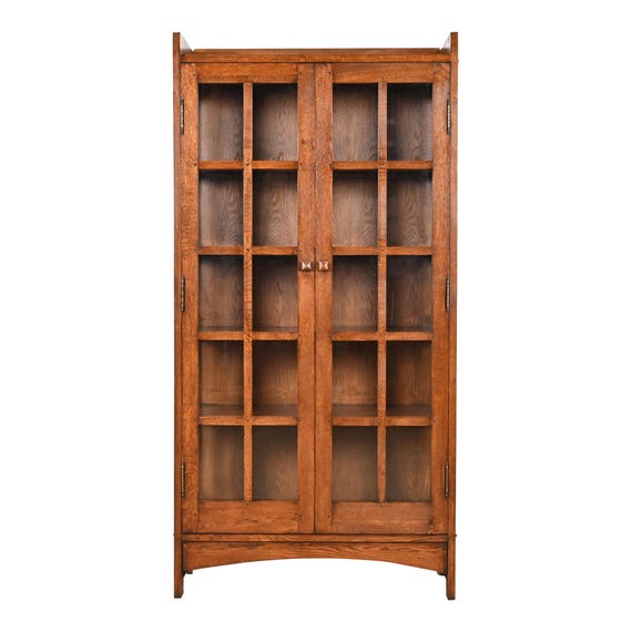 Gustav stickley bookcase store