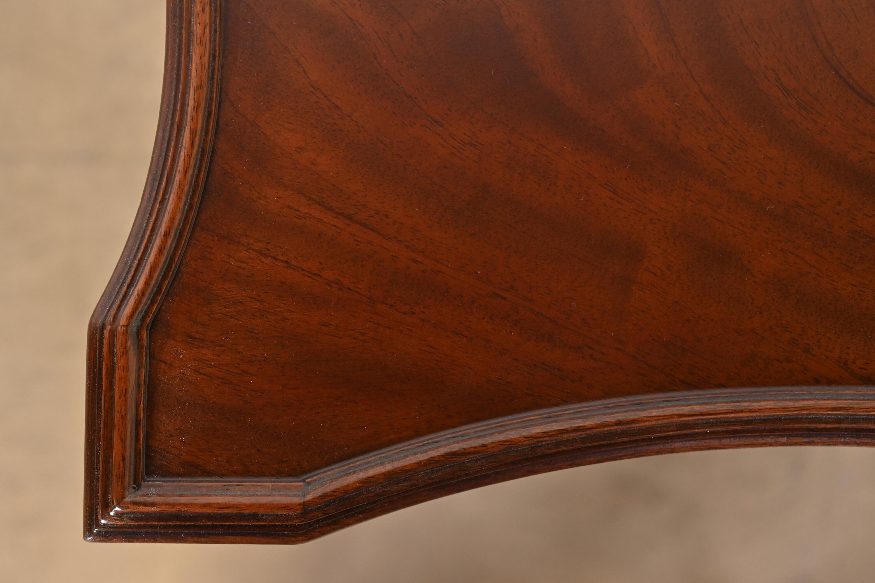 Baker Furniture Stately Homes Collection Carved Mahogany Tea Table ...