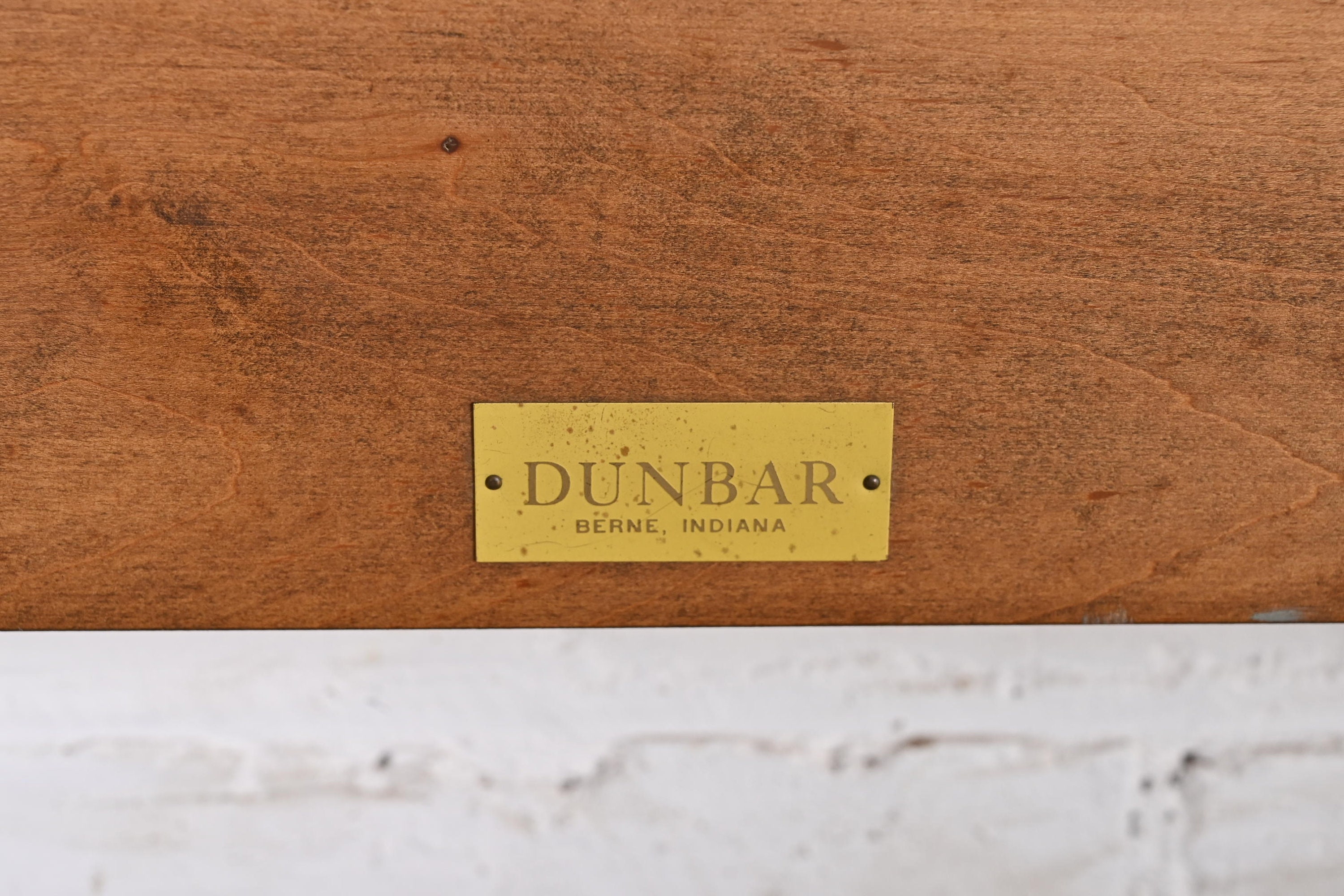 Edward Wormley for Dunbar Mid-century Modern Walnut Twin Headboards ...