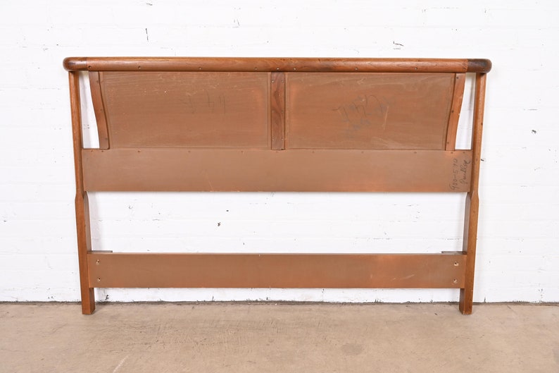 Barney Flagg for Drexel Parallel Walnut and Cane Full Size - Etsy