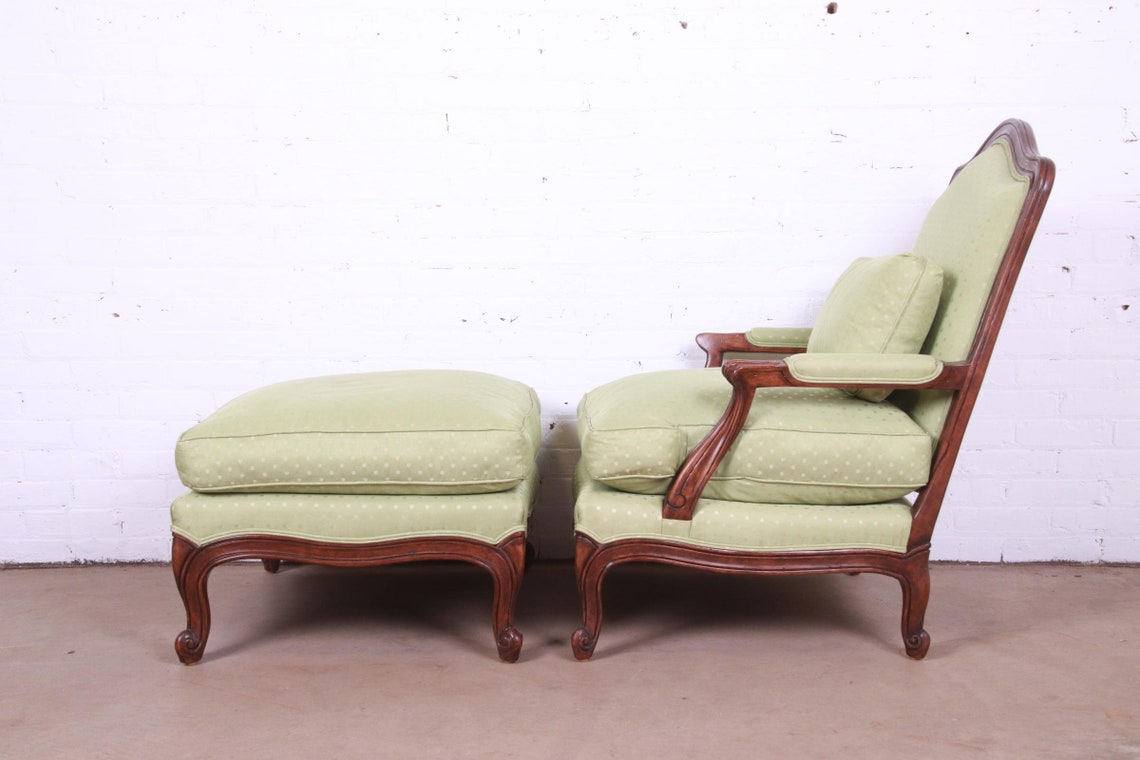 Minton-spidell French Provincial Louis XV Carved Walnut - Etsy