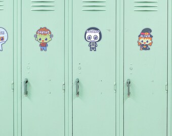 Editable Name Tags for School, Halloween Name Tags Printable, Cubby ...