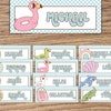 Printable Bulletin Board Border, Retro Summer Bulletin Board Ideas ...