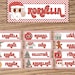 Editable Name Tags for School, Retro Penguins, Retro Winter Bulletin ...
