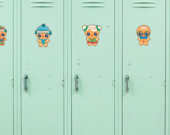 Gingerbread Name Tags Christmas Editable Winter Classroom Labels - Etsy