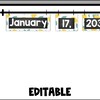 2024 Flip Calendar Classroom, 2024 Printable Calendar Display, 2024 ...