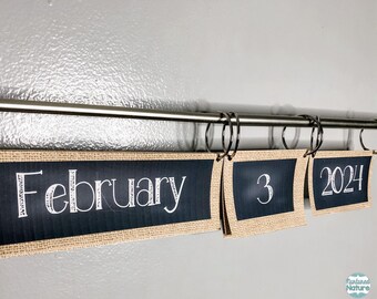 Farmhouse Flip Calendar - Etsy