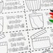 Movie Night Coloring Valentines Cards, Printable Coloring Sheets for ...