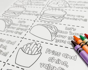 Junk Food Coloring - Etsy