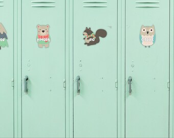 Editable Classroom Labels Woodland Animals - Etsy