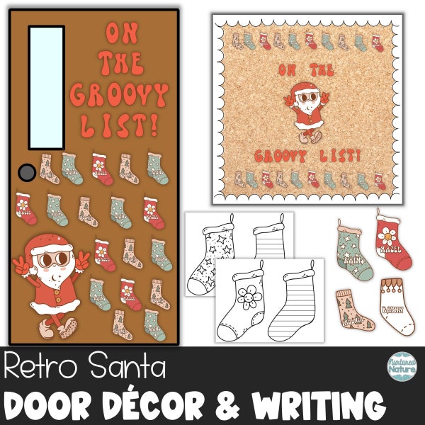 Retro Christmas Decor - Etsy