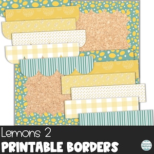Printable Bulletin Board Border, Farmhouse Classroom Bulletin Board ...