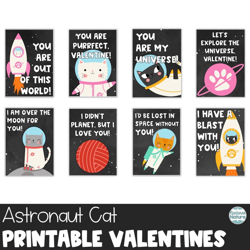 Space Valentine - Etsy