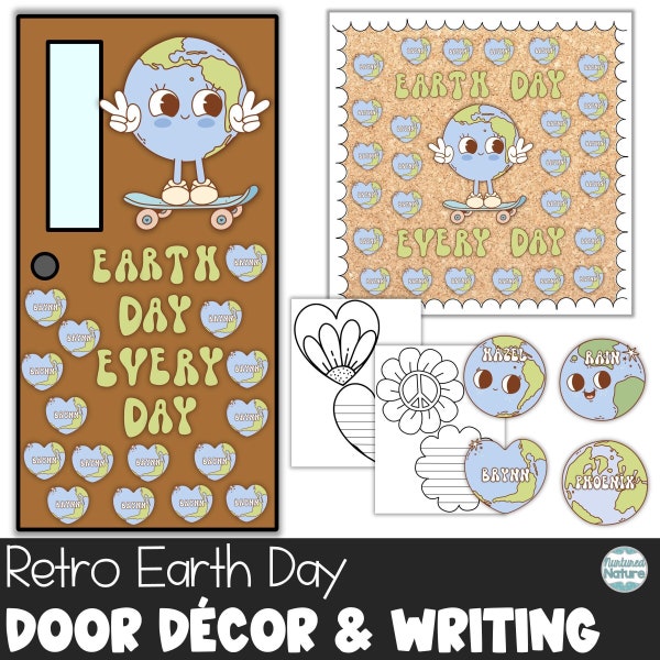 Earth Day Door Decor - Etsy