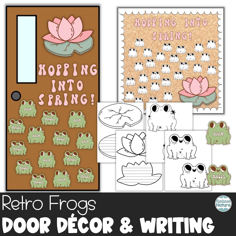 Frogs Bulletin Board - Etsy