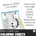 Earth Day Coloring Pages for Kids, Printable Coloring Pages, Spring ...