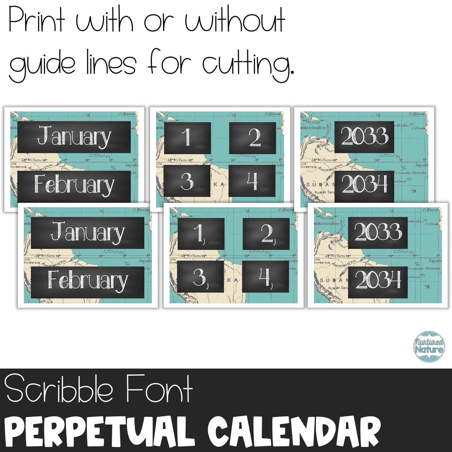 2025 Flip Calendar Classroom, 2025 Printable Calendar Display, 2025 ...
