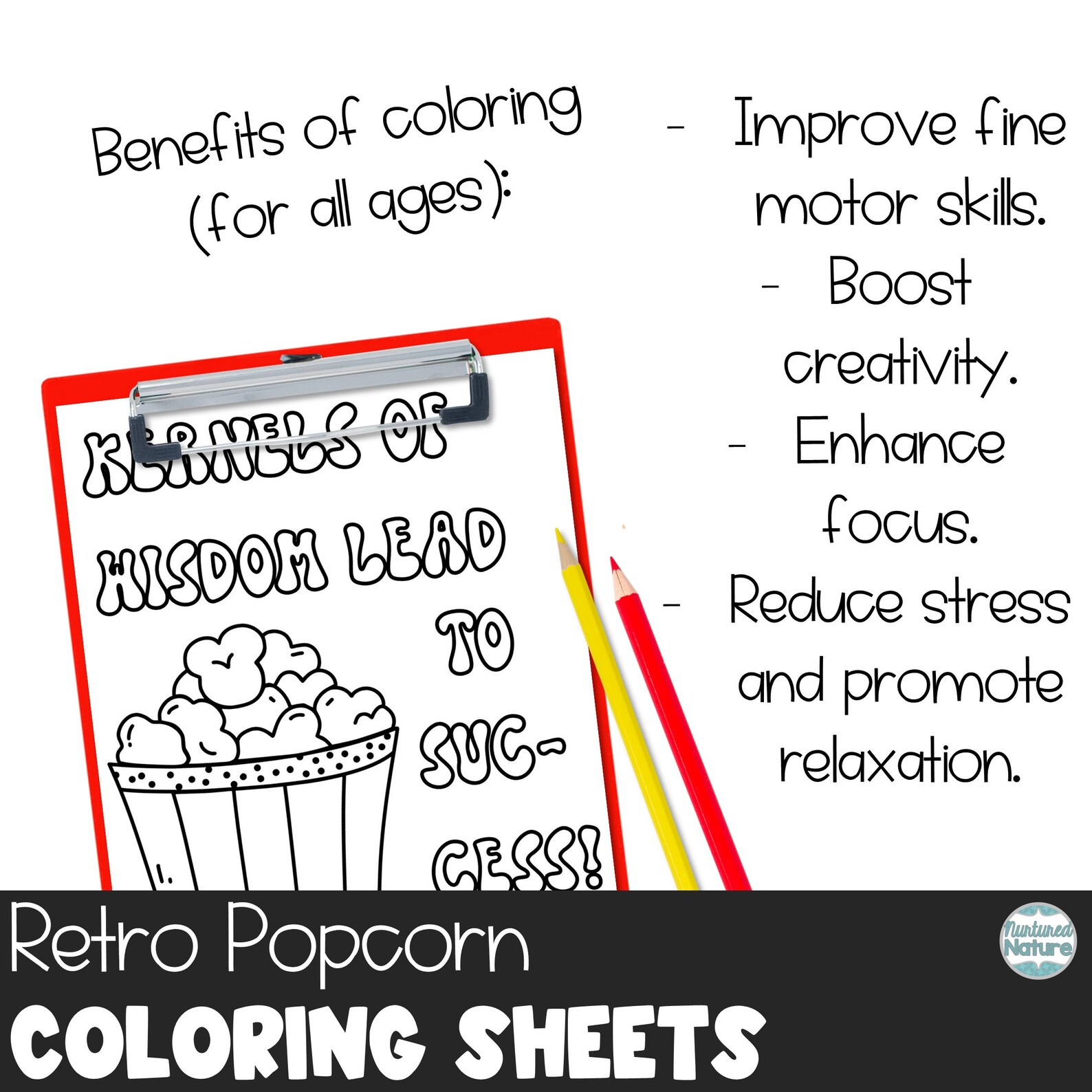 Back to School Coloring Pages for Kids, Groovy Retro Classroom Theme ...