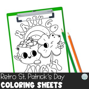 St. Patrick’s Day Activity Bundle, Coloring Pages for Kids Printable ...