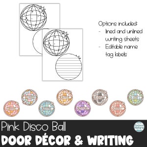 Retro Back to School Bulletin Board, Disco Classroom Decor Bundle ...