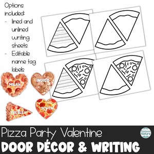 Valentine’s Day Decor Printable, Valentines Classroom Door Display ...