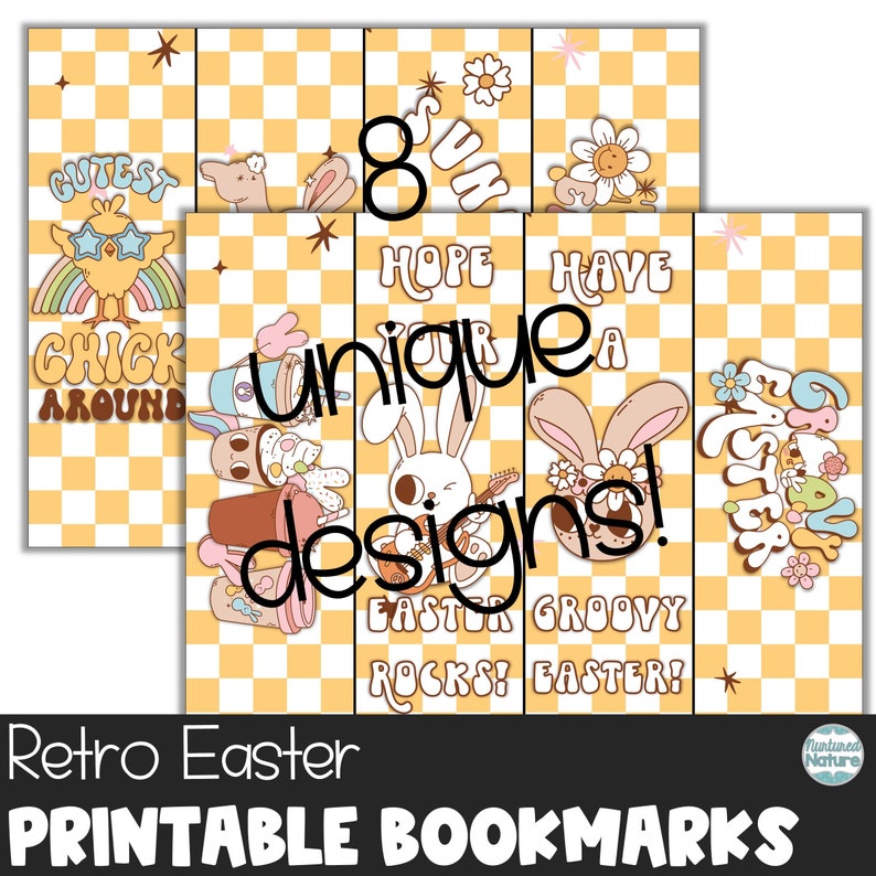 Easter Bookmark Printable for Kids, Bookmarks for Teachers, Easter ...