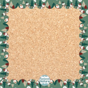 Christmas Bulletin Board Border, Tartan Plaid, Snowman Printable ...