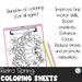 Spring Coloring Pages for Kids, Printable Coloring Pages, Spring ...